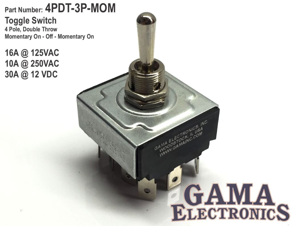 4PDT-3P-MOM - Gama Electronics